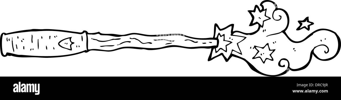 cartoon magic wand Stock Vector Image & Art - Alamy