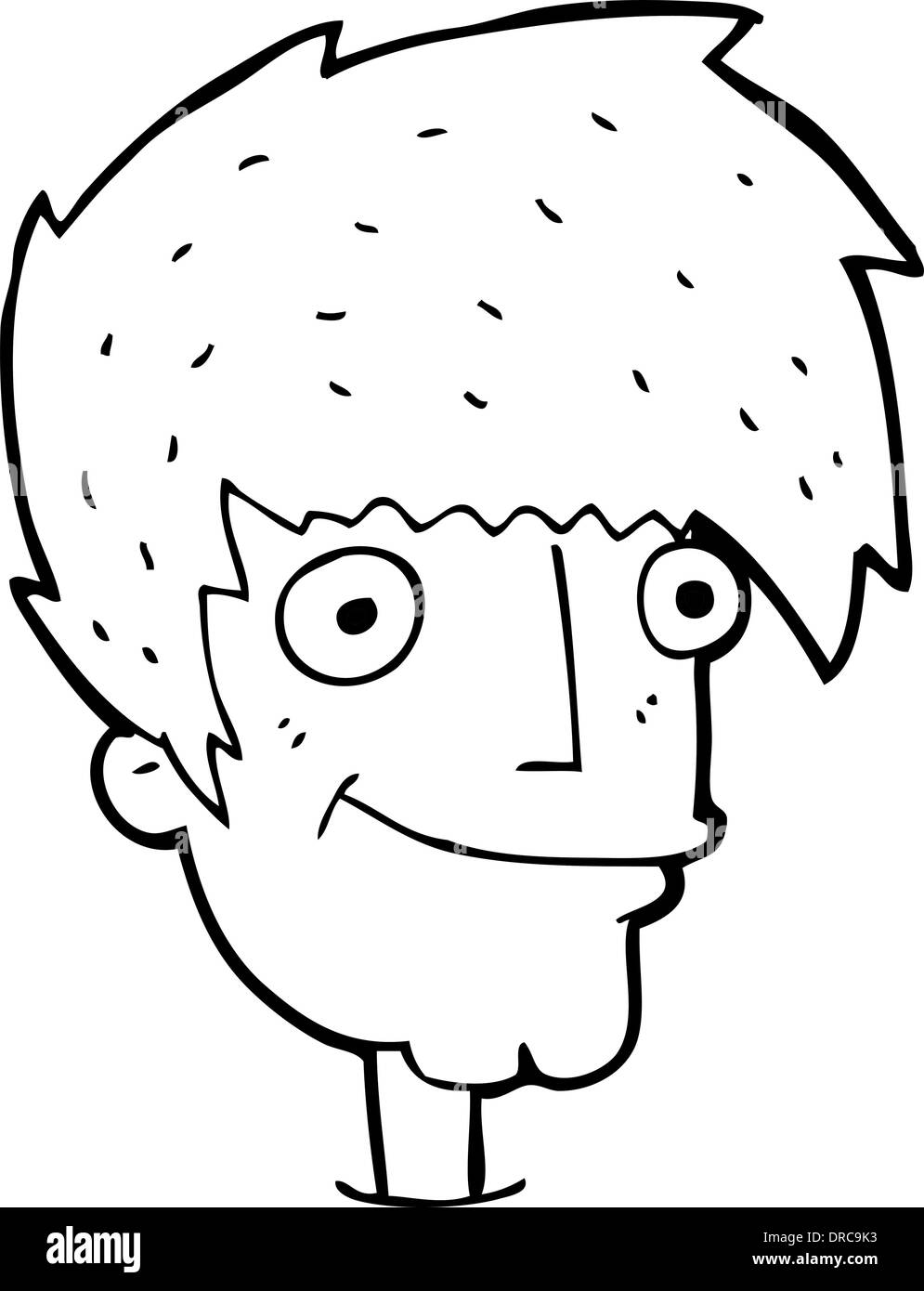 cartoon smiling man Stock Vector Image & Art - Alamy