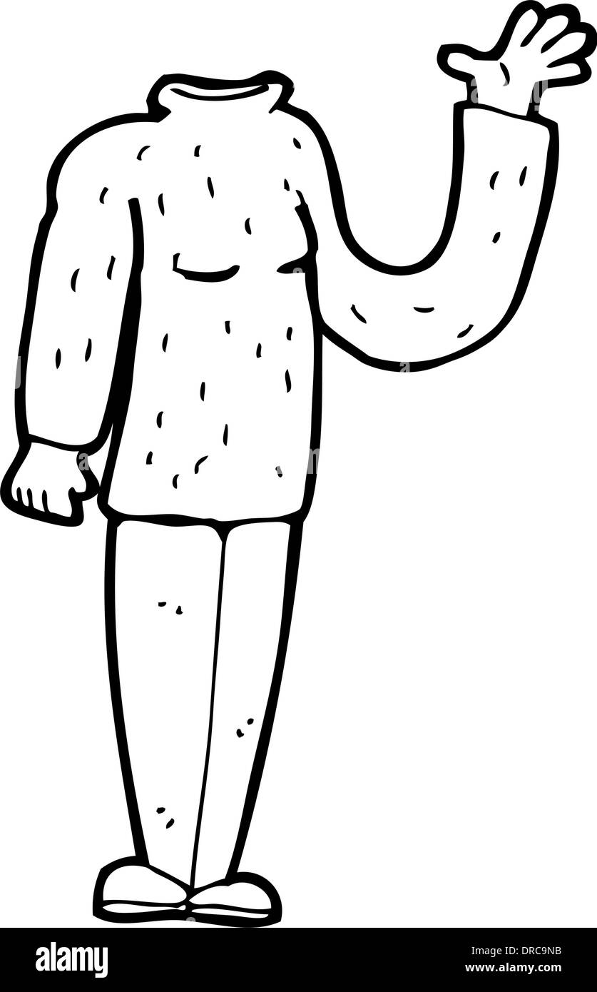 cartoon headless body (mix and match cartoons or add own photo Stock ...