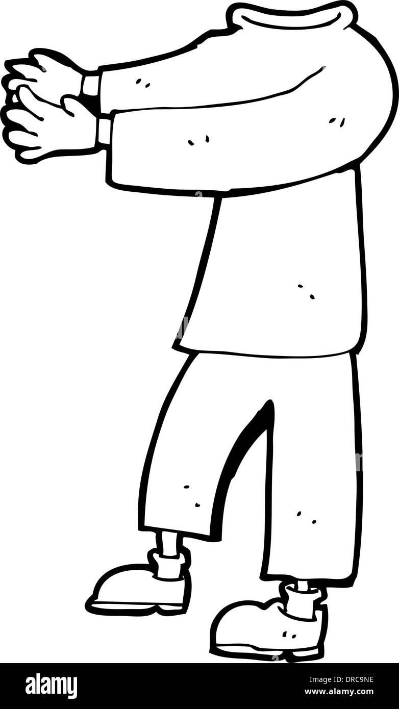 cartoon headless body (mix and match cartoons or add own photo Stock ...
