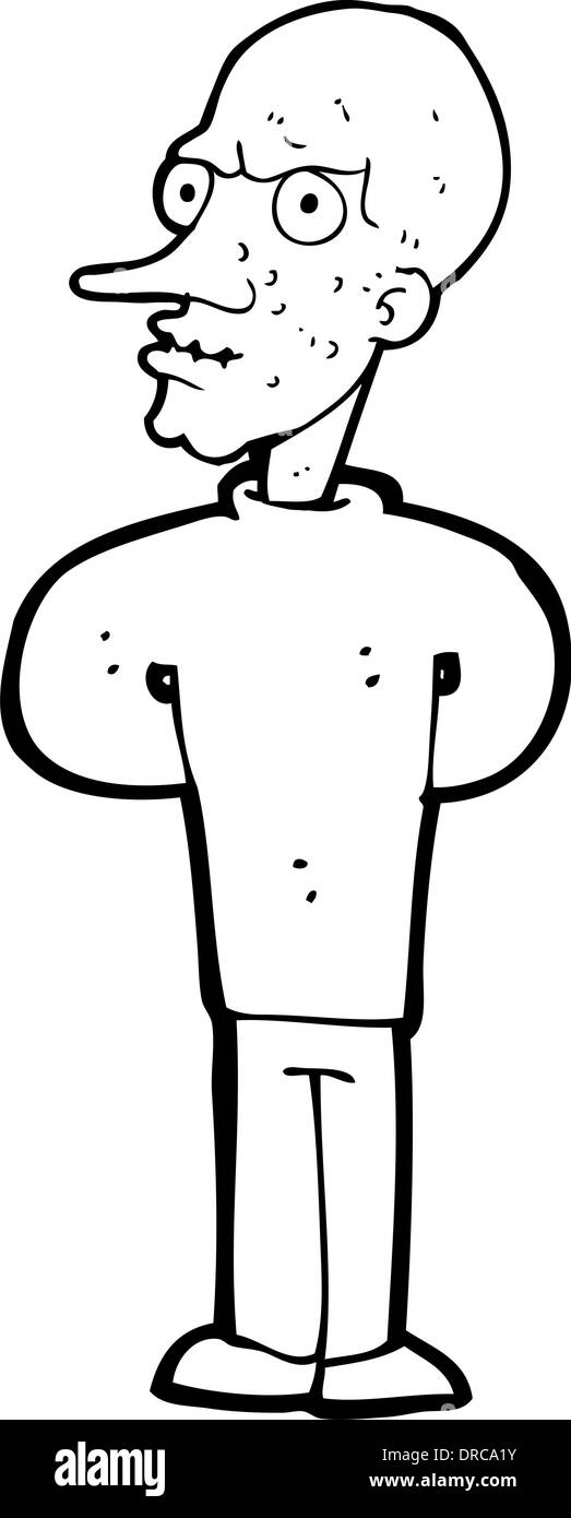 Cartoon Evil Bald Man High Resolution Stock Photography and Images - Alamy