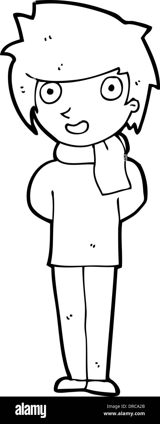 cartoon friendly man Stock Vector Image & Art - Alamy