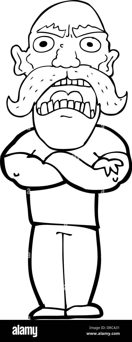 Drawn Pics Of A Angry Person