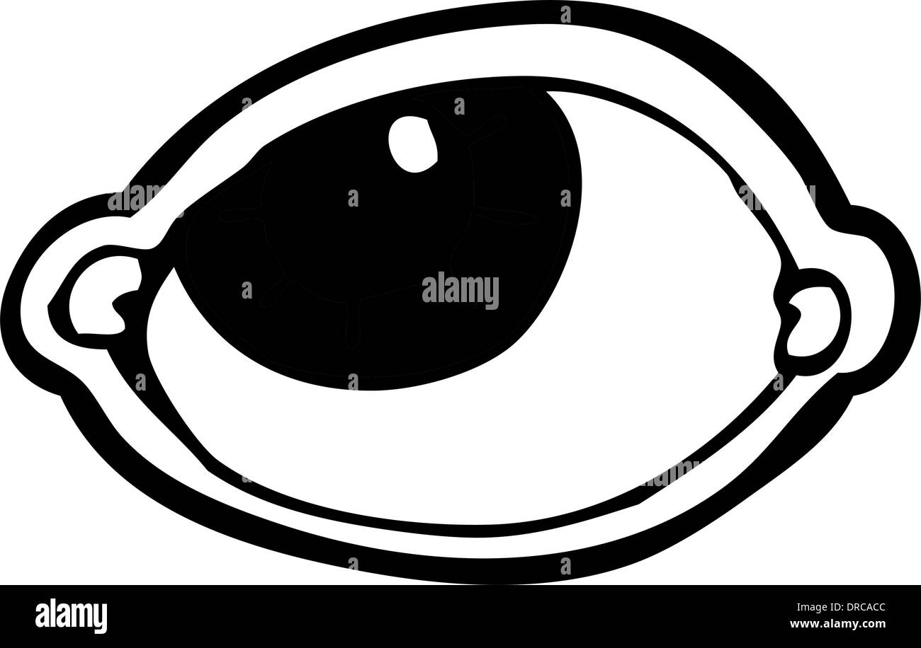 cartoon spooky eye Stock Vector Image & Art - Alamy