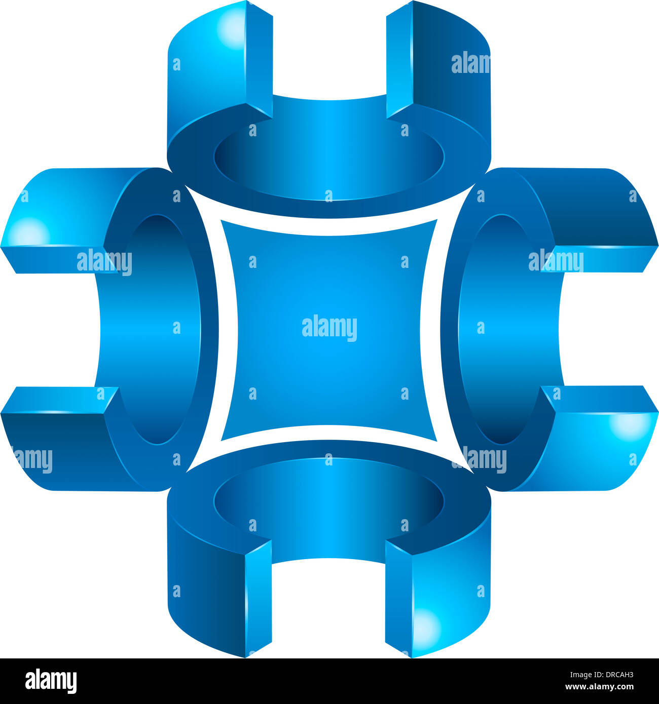 Abstract Graphic Design of 3d Sign or Icon or Symbol Stock Photo - Alamy