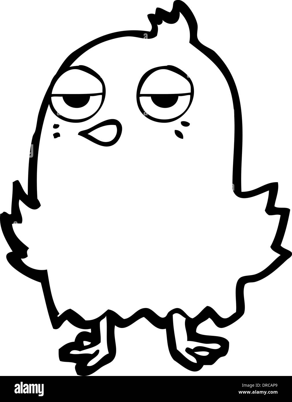 cartoon bored bird Stock Vector Image & Art - Alamy