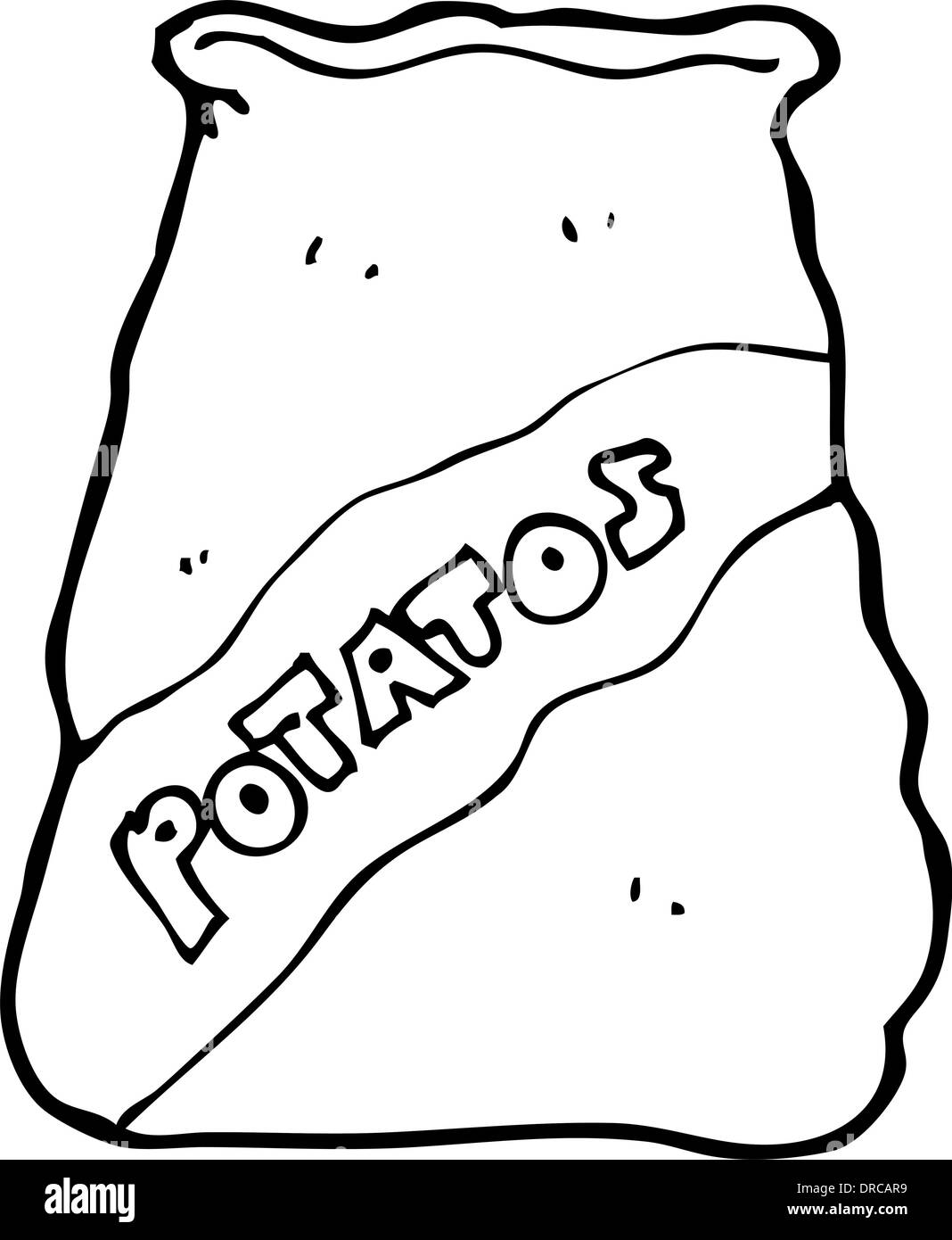 Cartoon sack of potatoes Black and White Stock Photos & Images - Alamy Cartoon sack of potatoes Black and White Stock Photos & Images - Alamy