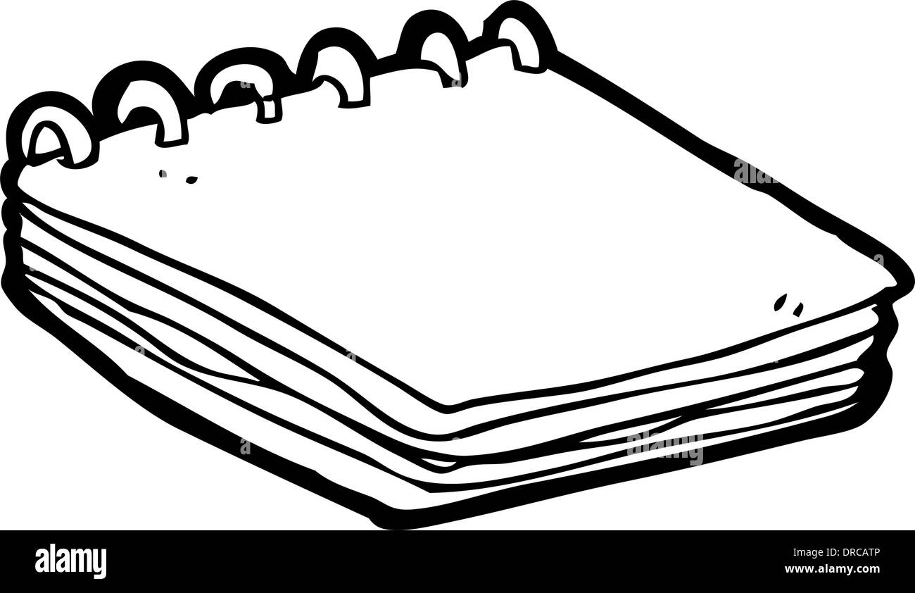Cartoon notepad hi-res stock photography and images - Alamy