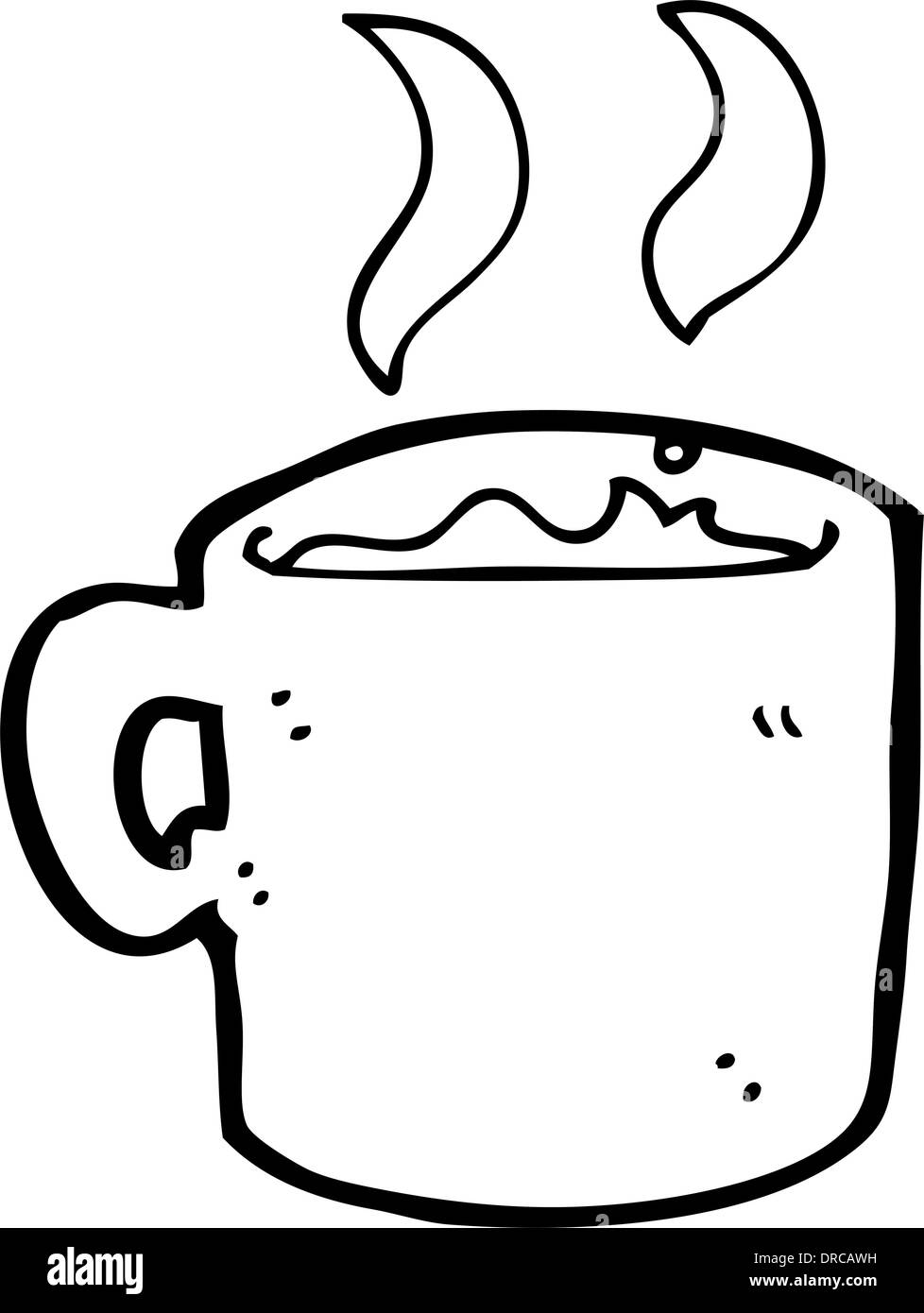 cartoon mug of coffee Stock Vector Image & Art - Alamy