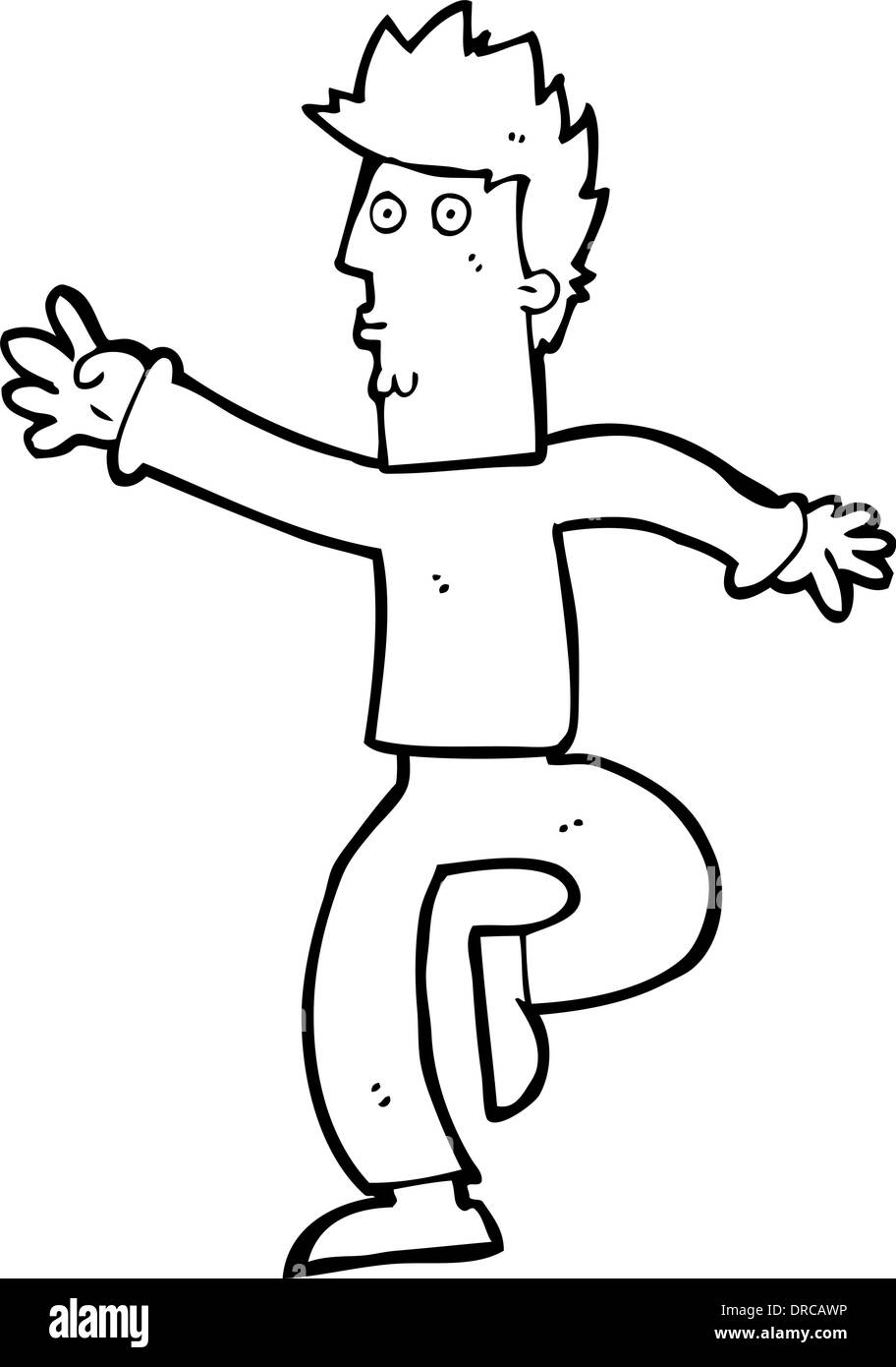 cartoon urgent man Stock Vector Image & Art - Alamy