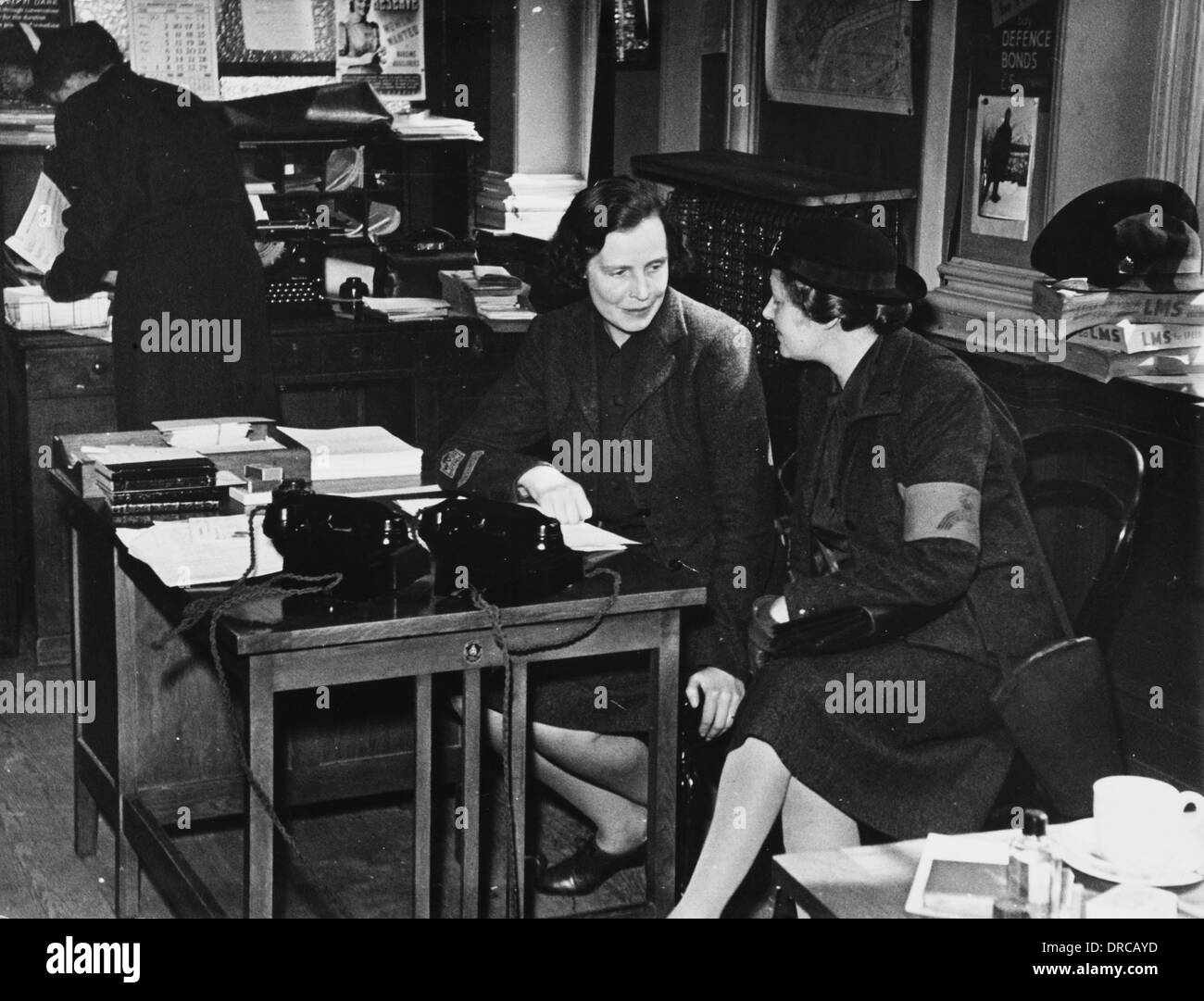 Women's Voluntary Service WWII Stock Photo - Alamy