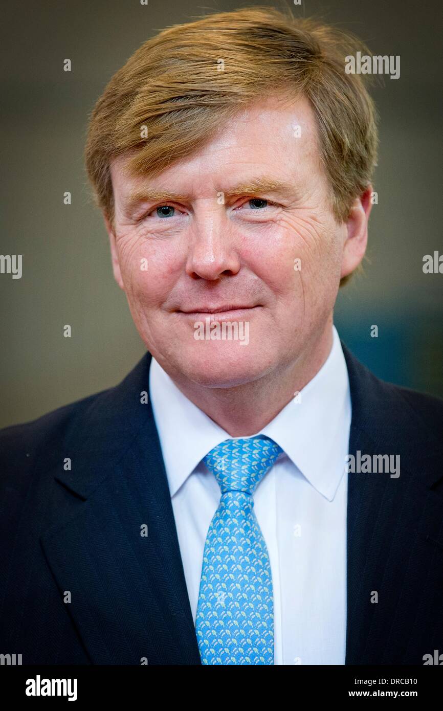 Utrecht, The Netherlands. 22nd Jan, 2014. King Willem-Alexander of The ...