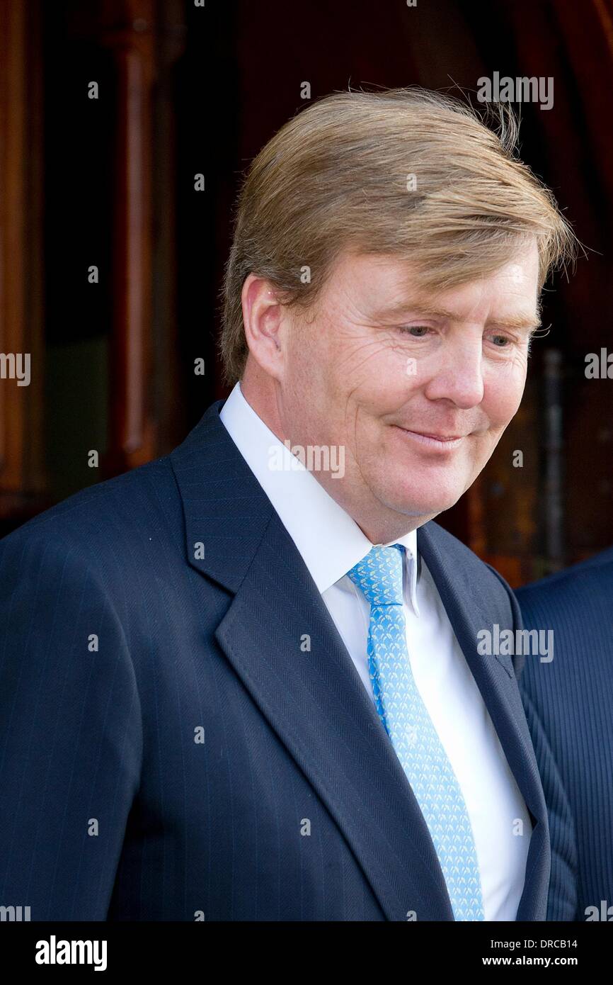 Utrecht, The Netherlands. 22nd Jan, 2014. King Willem-Alexander of The ...