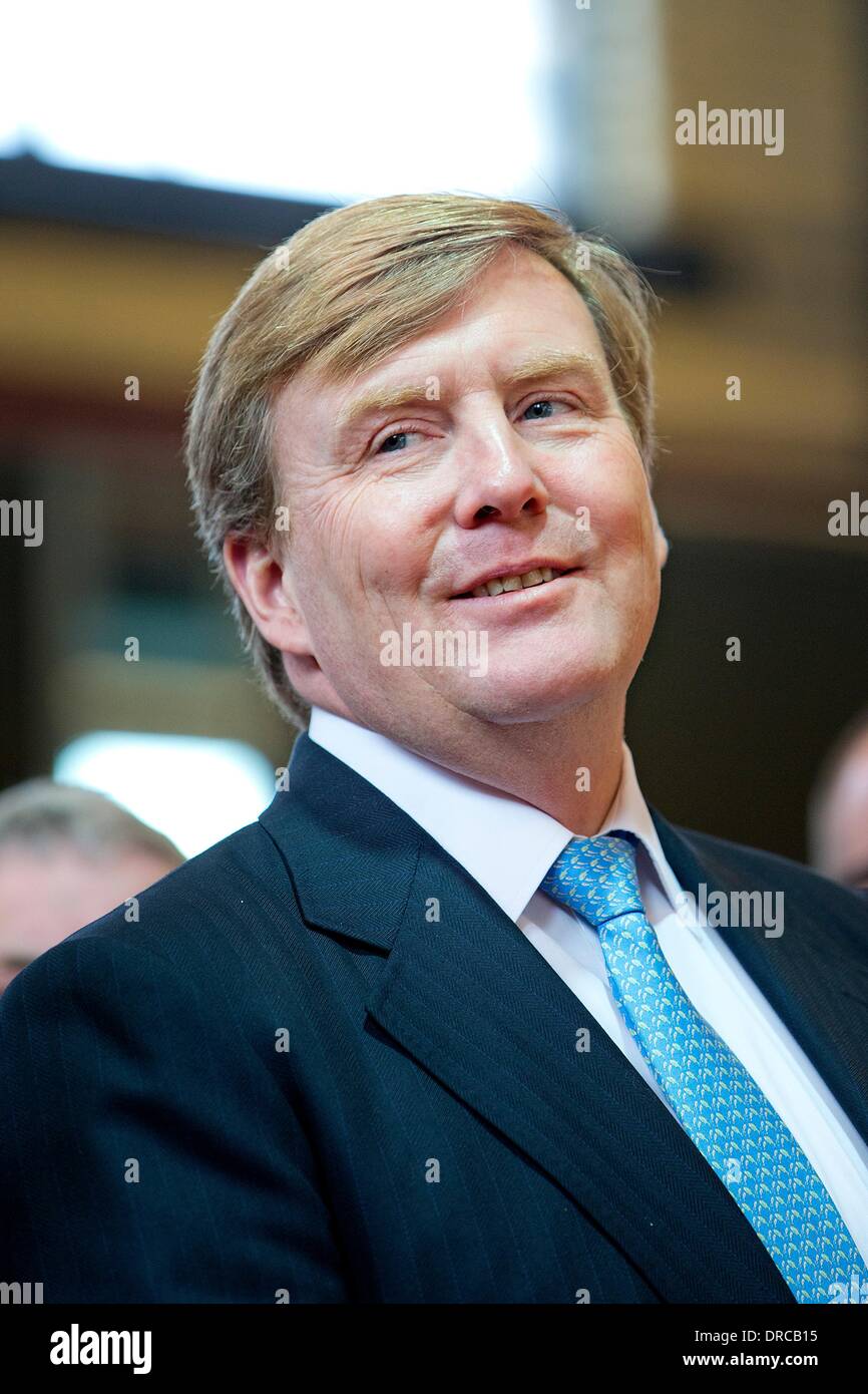 Utrecht, The Netherlands. 22nd Jan, 2014. King Willem-Alexander of The ...