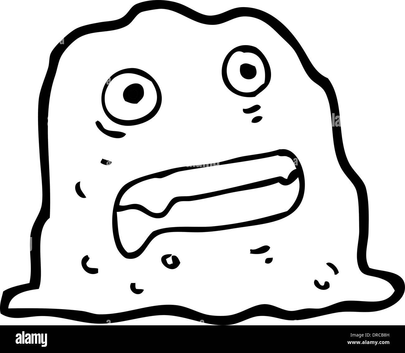 cartoon slime creature Stock Vector Image & Art - Alamy