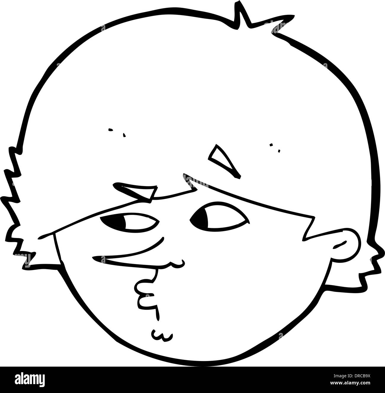 Suspicious character Black and White Stock Photos & Images - Alamy