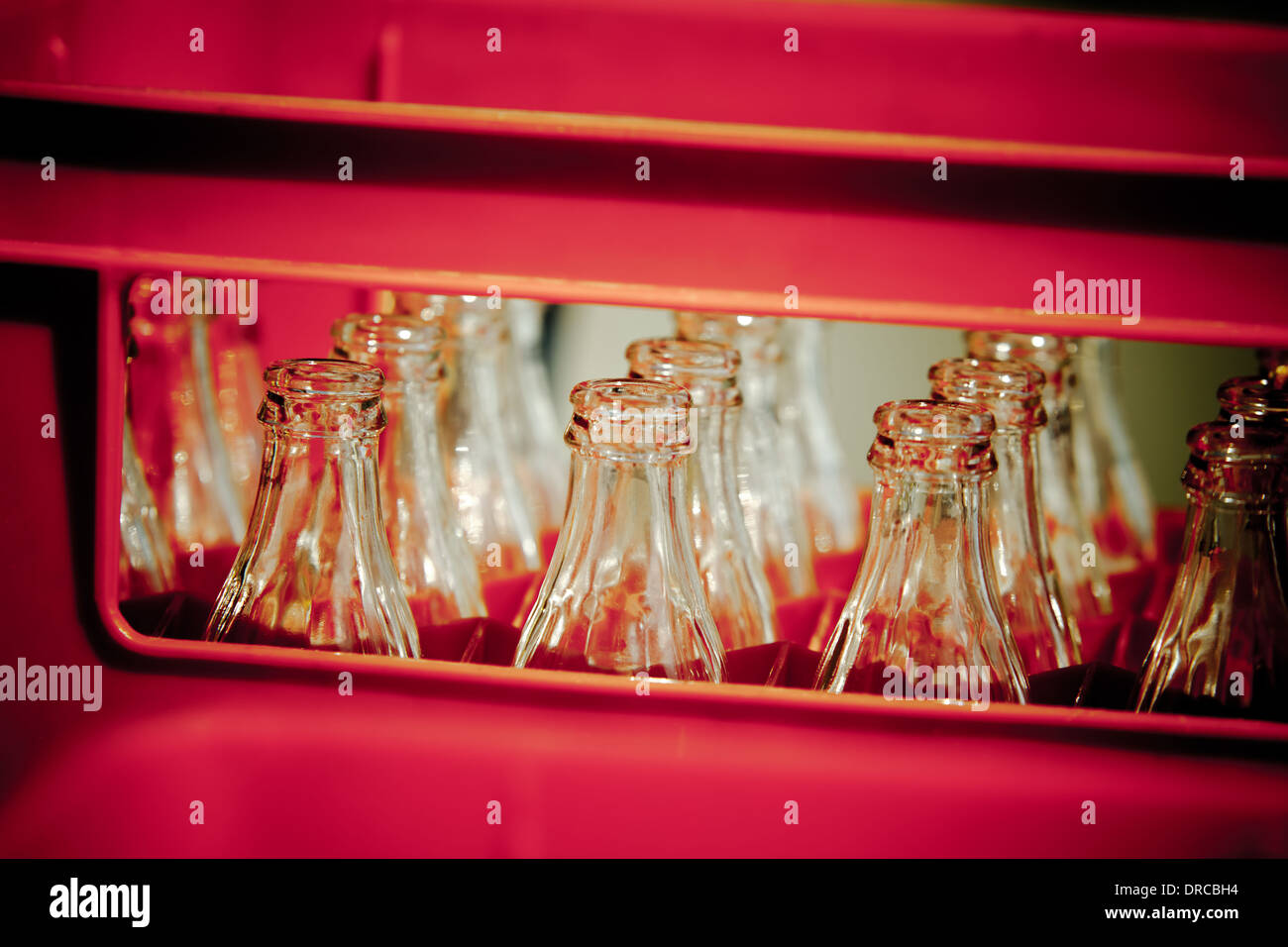 Empty bottles recycling box hi-res stock photography and images - Alamy