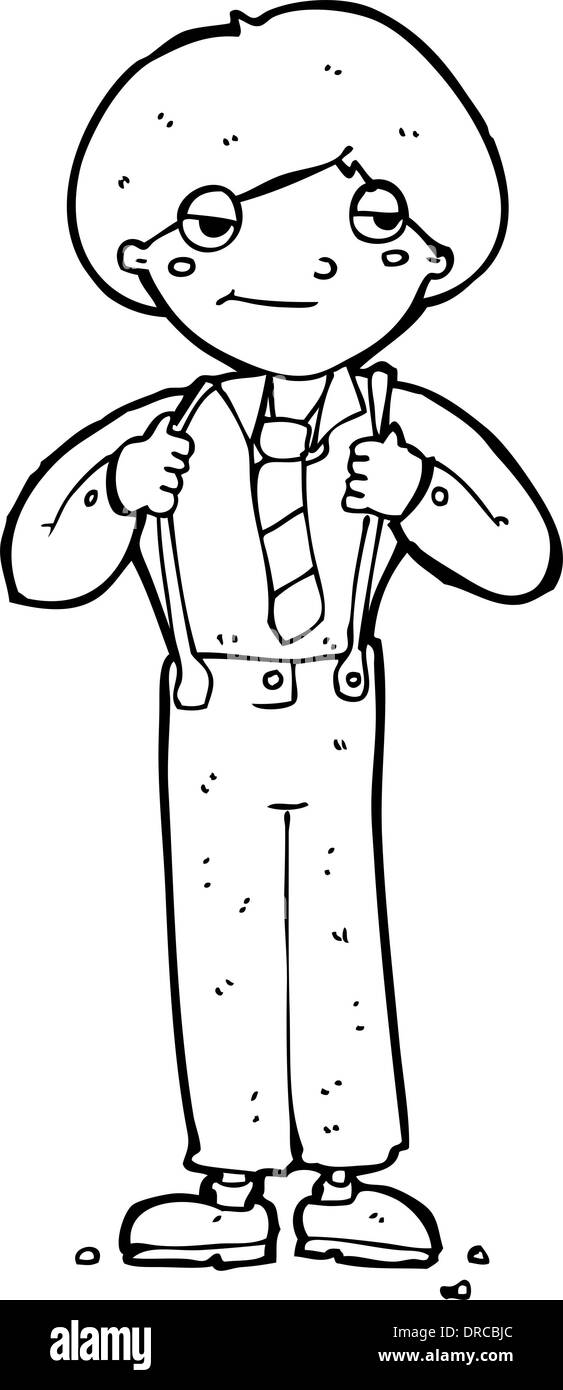 cartoon man wearing braces Stock Vector Image & Art - Alamy