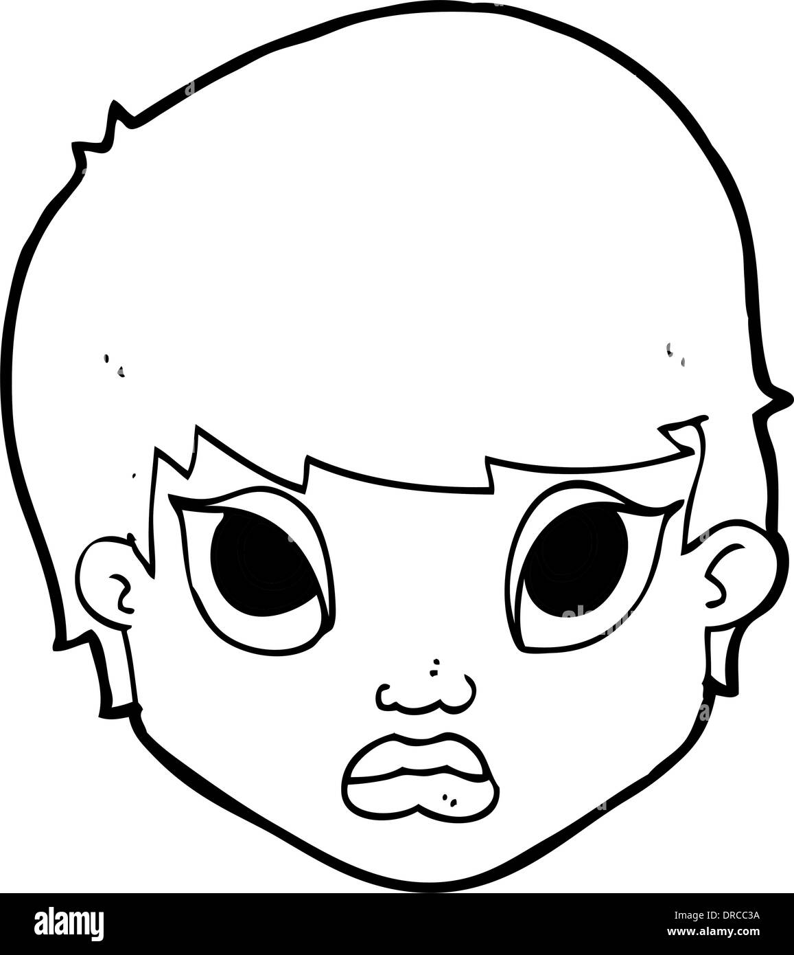 Pout cartoon Stock Vector Images - Alamy