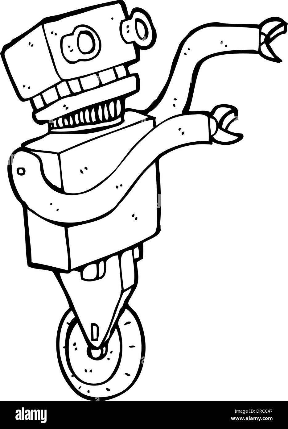 cartoon funny robot Stock Vector Image & Art - Alamy