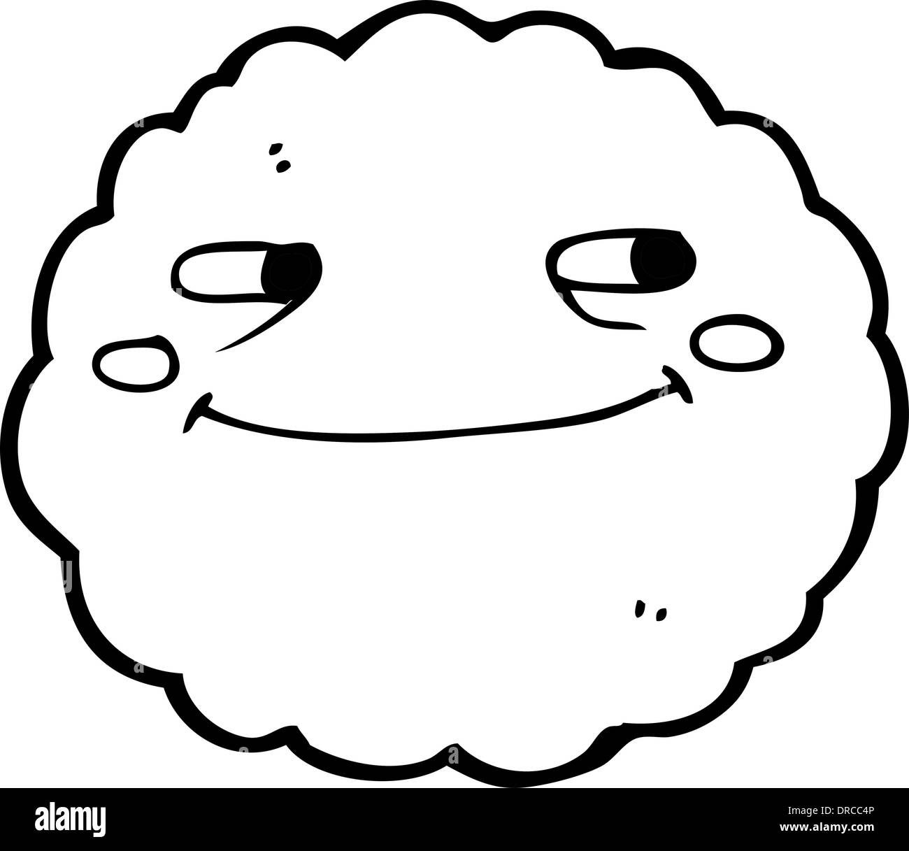 cartoon happy cloud Stock Vector Image & Art - Alamy
