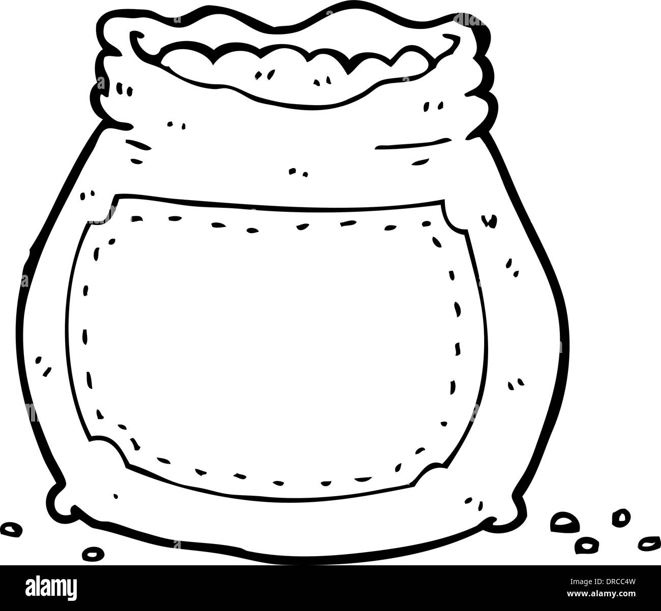 cartoon bag of flour Stock Vector Image & Art - Alamy