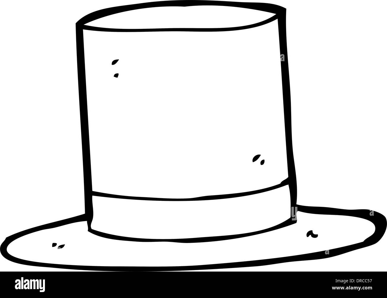 cartoon top hat Stock Vector Image & Art - Alamy
