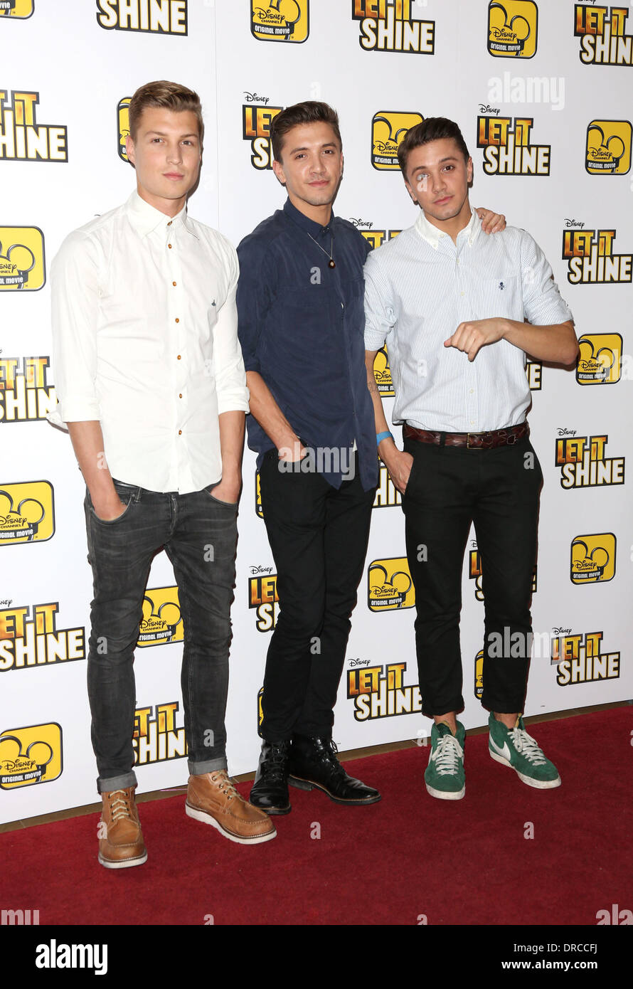 Ben Allen and Sam Allen Disney's Let It Shine TV Premiere at The May ...