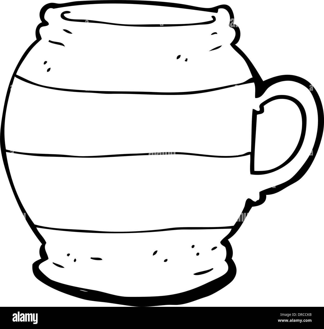 cartoon big mug Stock Vector Image & Art - Alamy