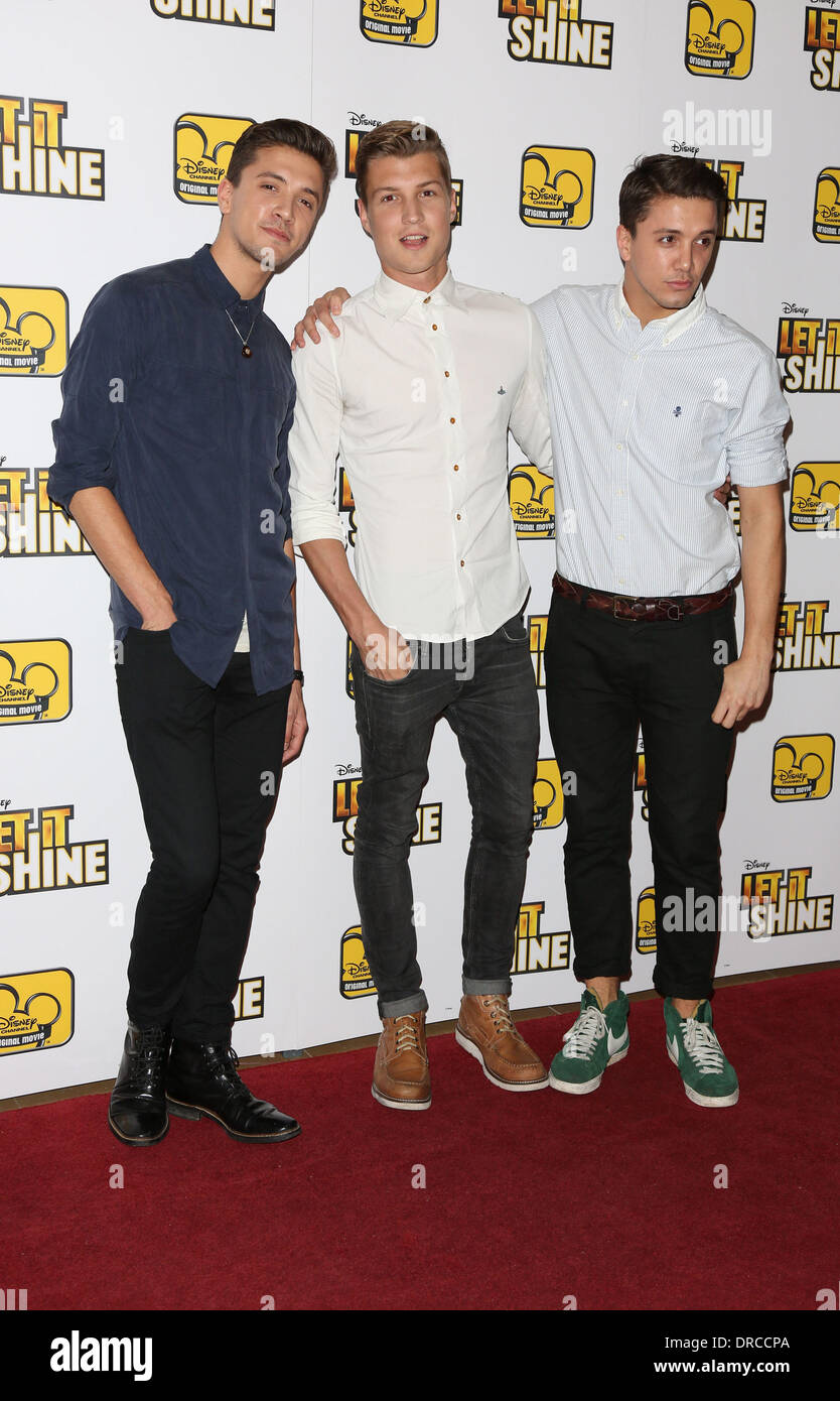 Ben Allen and Sam Allen Disney's Let It Shine TV Premiere at The May ...