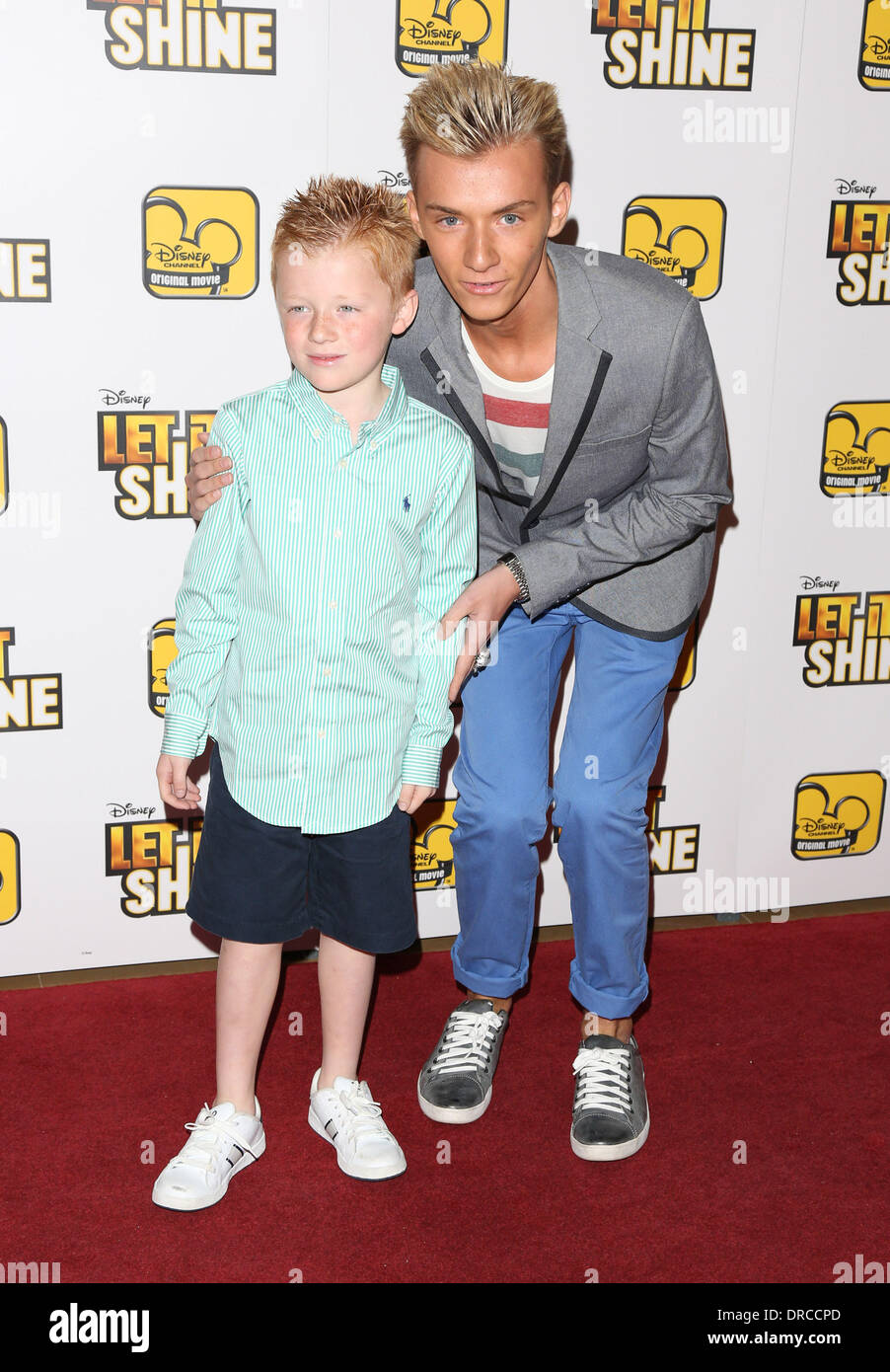 Harry Derbidge with his brother Freddie Disney's Let It Shine TV ...