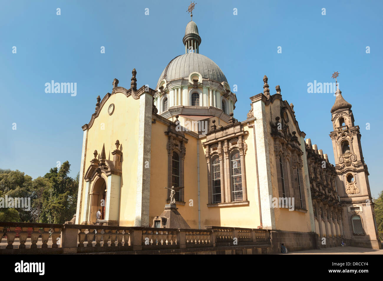 Holy Trinity Cathedral, (Kiddist Selassie), Addis Ababa, Ethiopia Stock ...