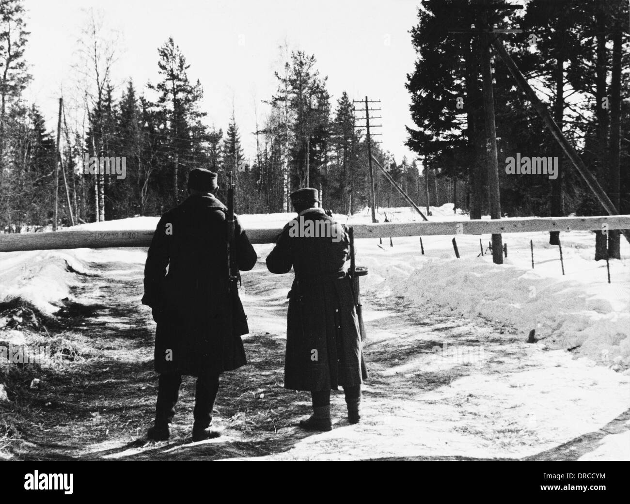 New finnish soviet border wwii hi-res stock photography and images - Alamy
