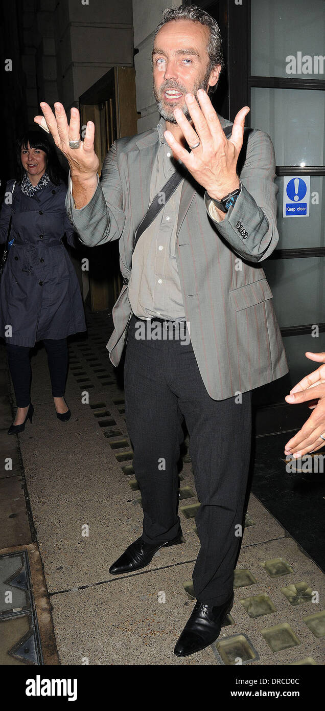 John Hannah at the TV preview "A Touch of Cloth" held at Bafta London ...