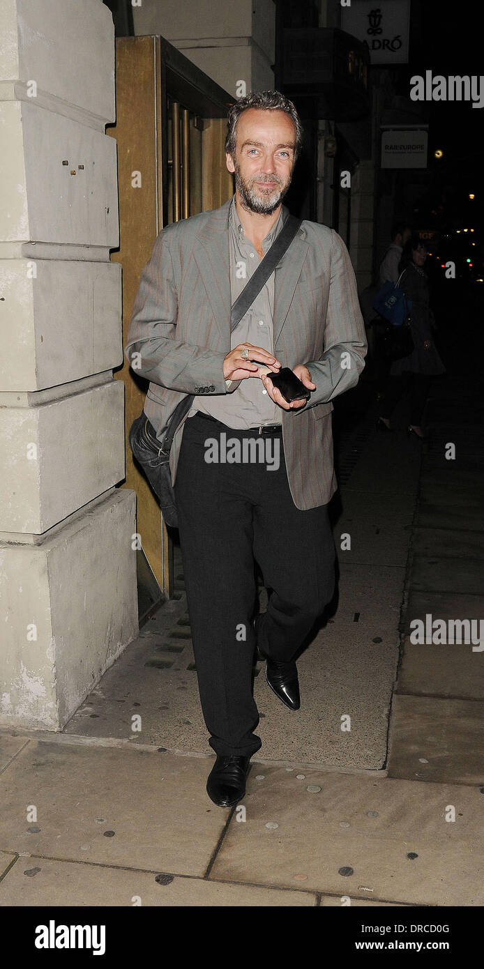 John Hannah at the TV preview "A Touch of Cloth" held at Bafta London ...