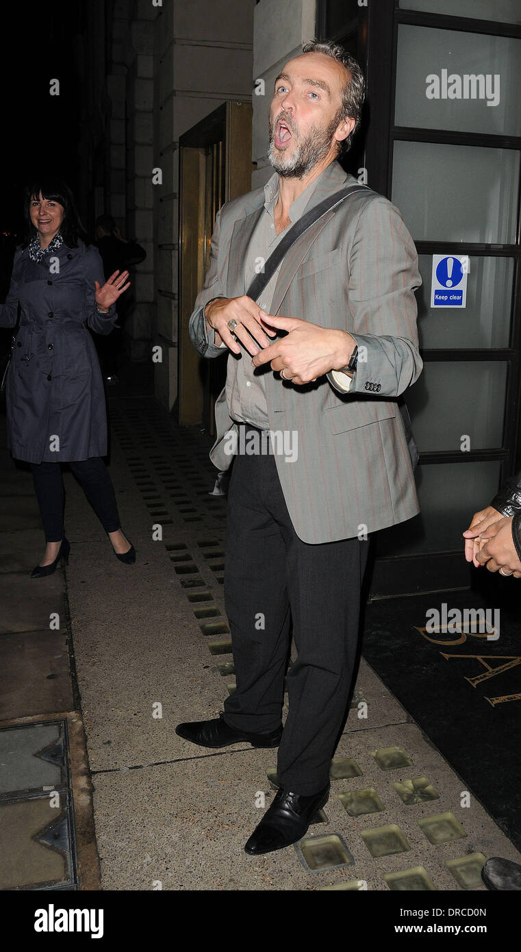 John Hannah at the TV preview "A Touch of Cloth" held at Bafta London ...