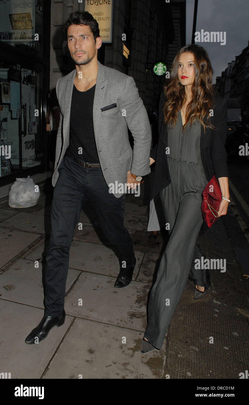 David Gandy Girlfriend Sarah Macklin