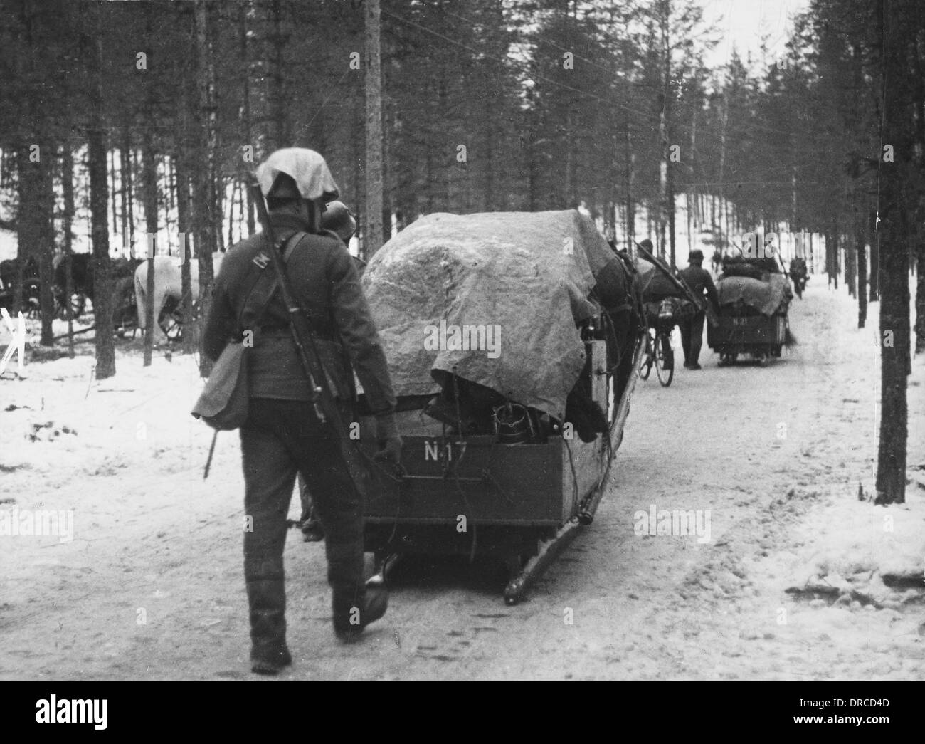 Mannerheim line WWII Stock Photo - Alamy
