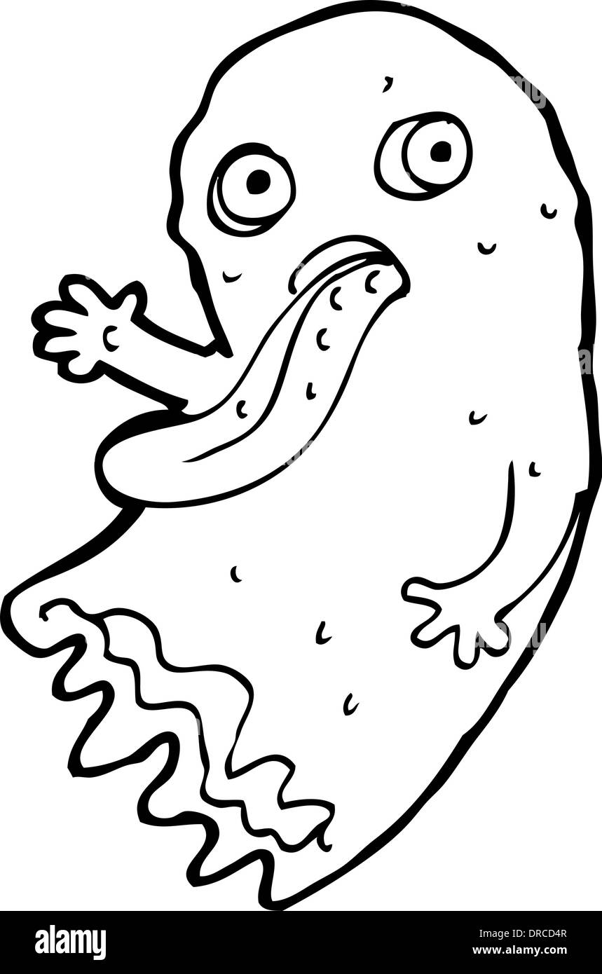 gross cartoon ghost Stock Vector Image & Art - Alamy