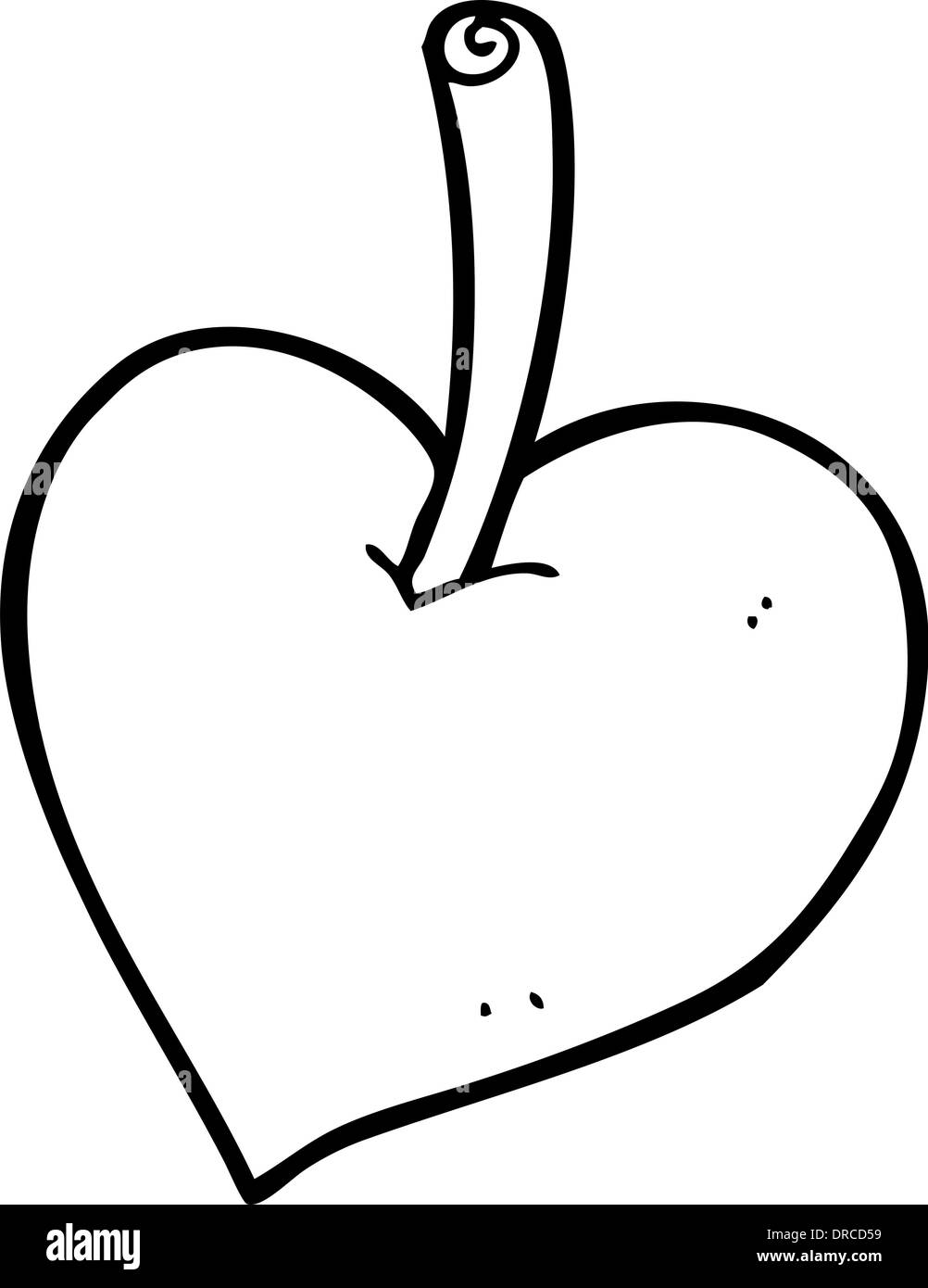 Cartoon love heart apple hi-res stock photography and images - Alamy
