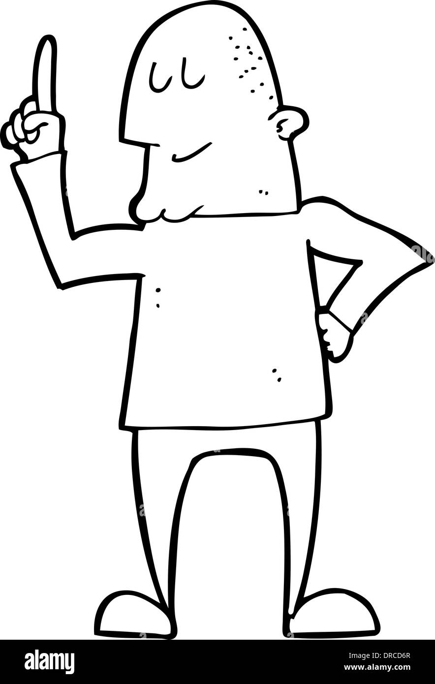 cartoon man pointing finger Stock Vector Image & Art - Alamy