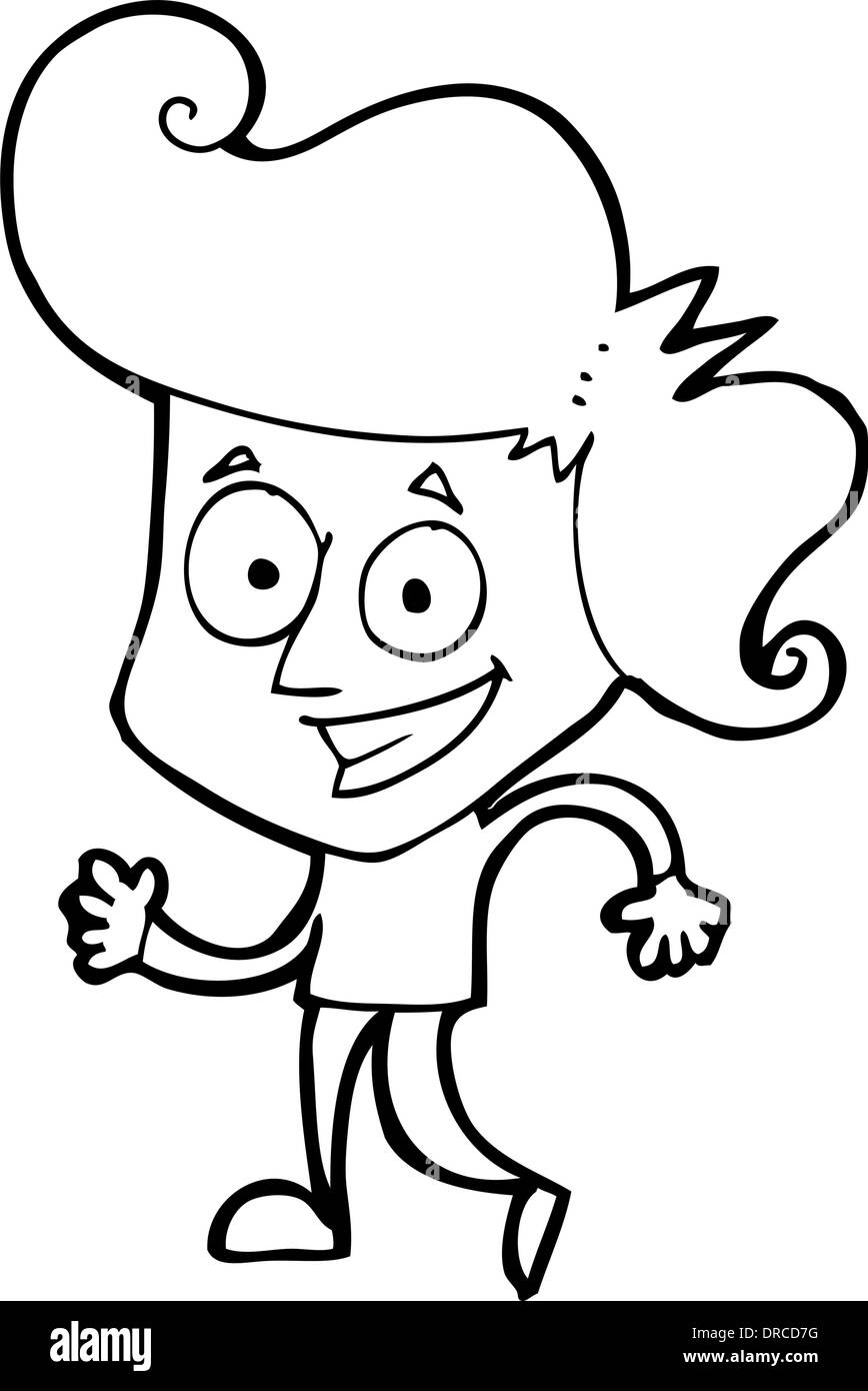 cartoon grinning man Stock Vector Image & Art - Alamy