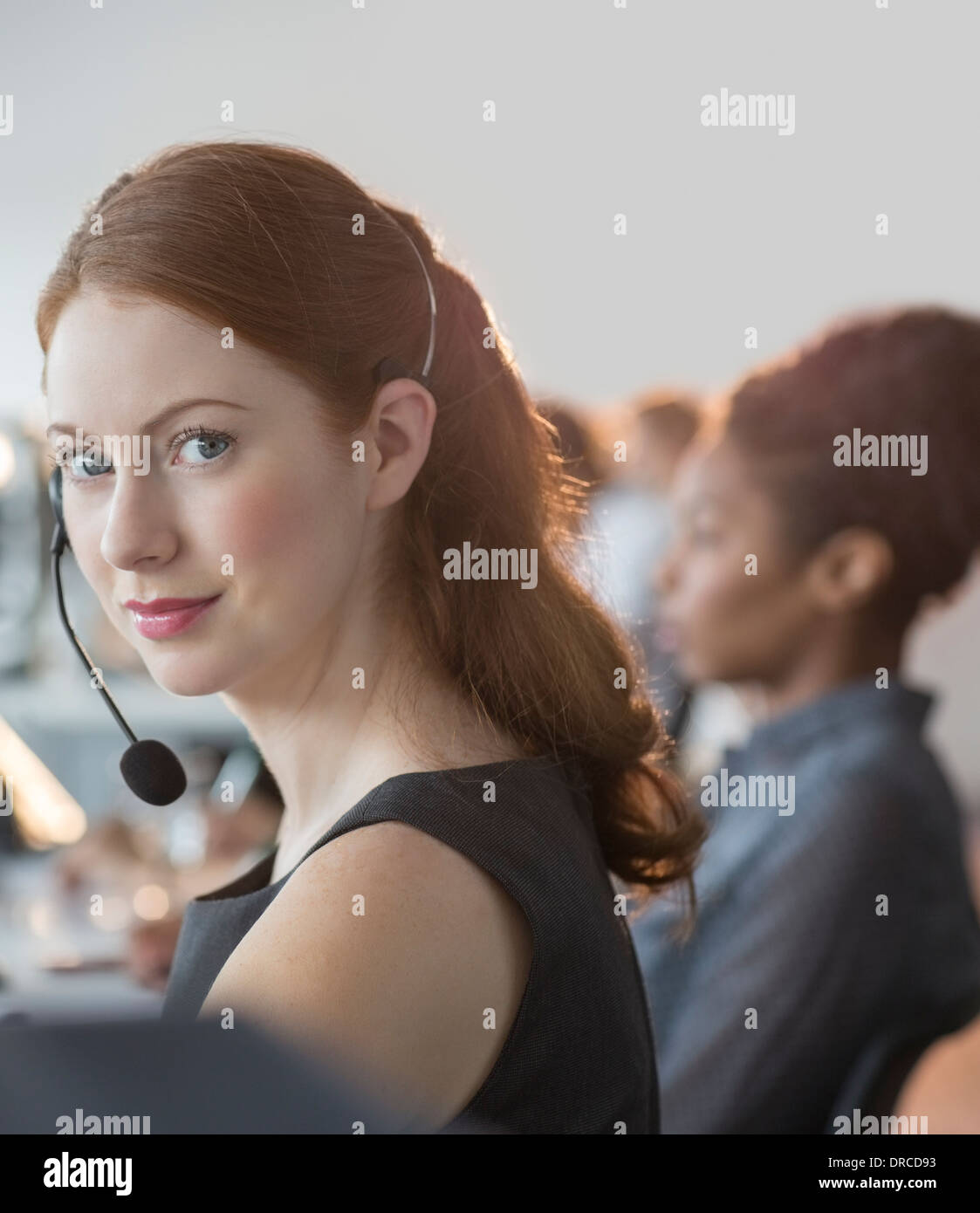 Wearing headset hi-res stock photography and images - Alamy