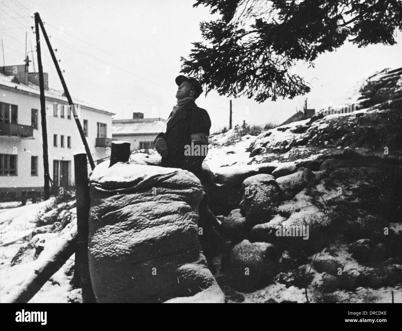 Converted first aid station WWII Stock Photo - Alamy