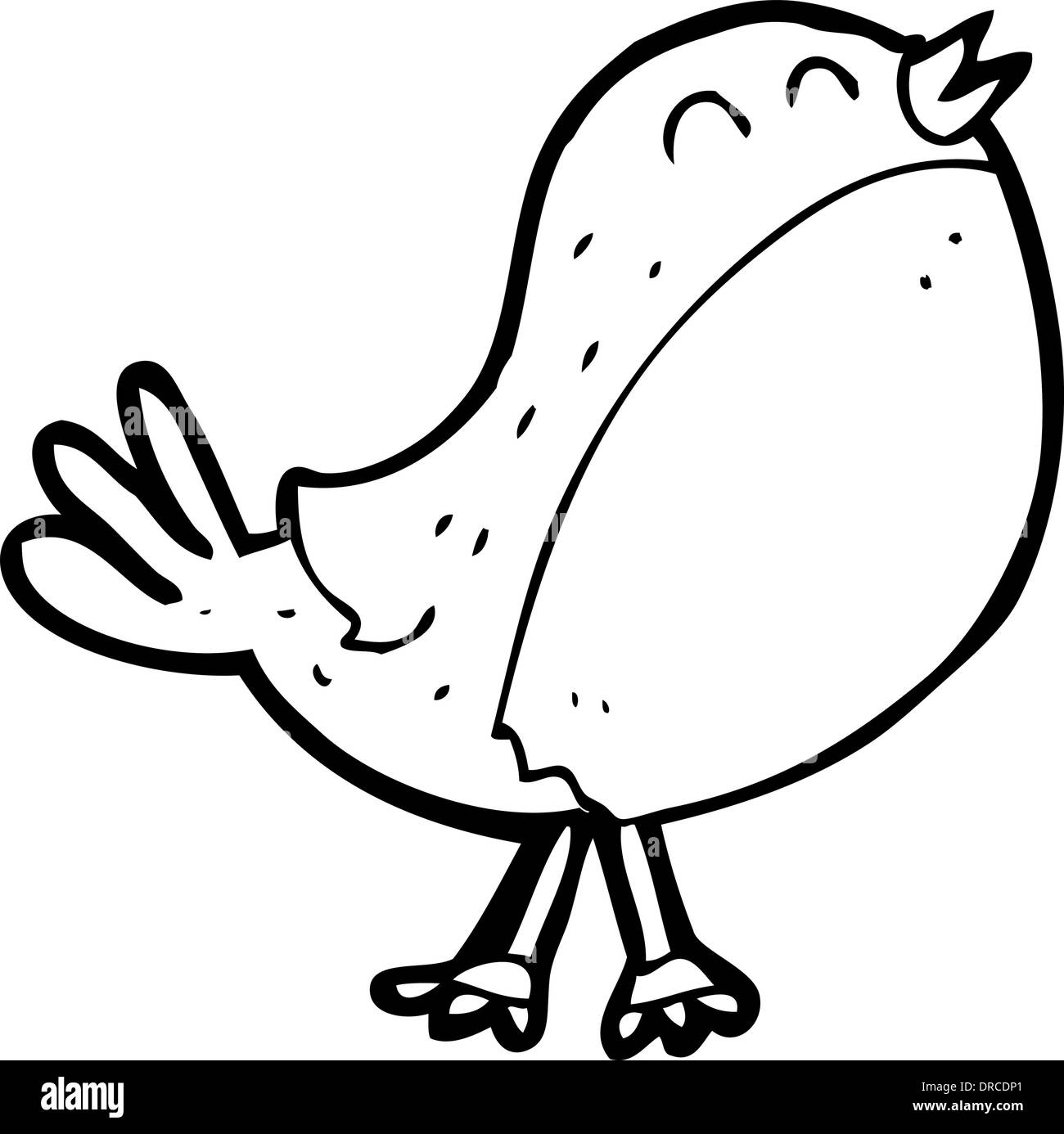 Robin cartoon Black and White Stock Photos & Images - Alamy