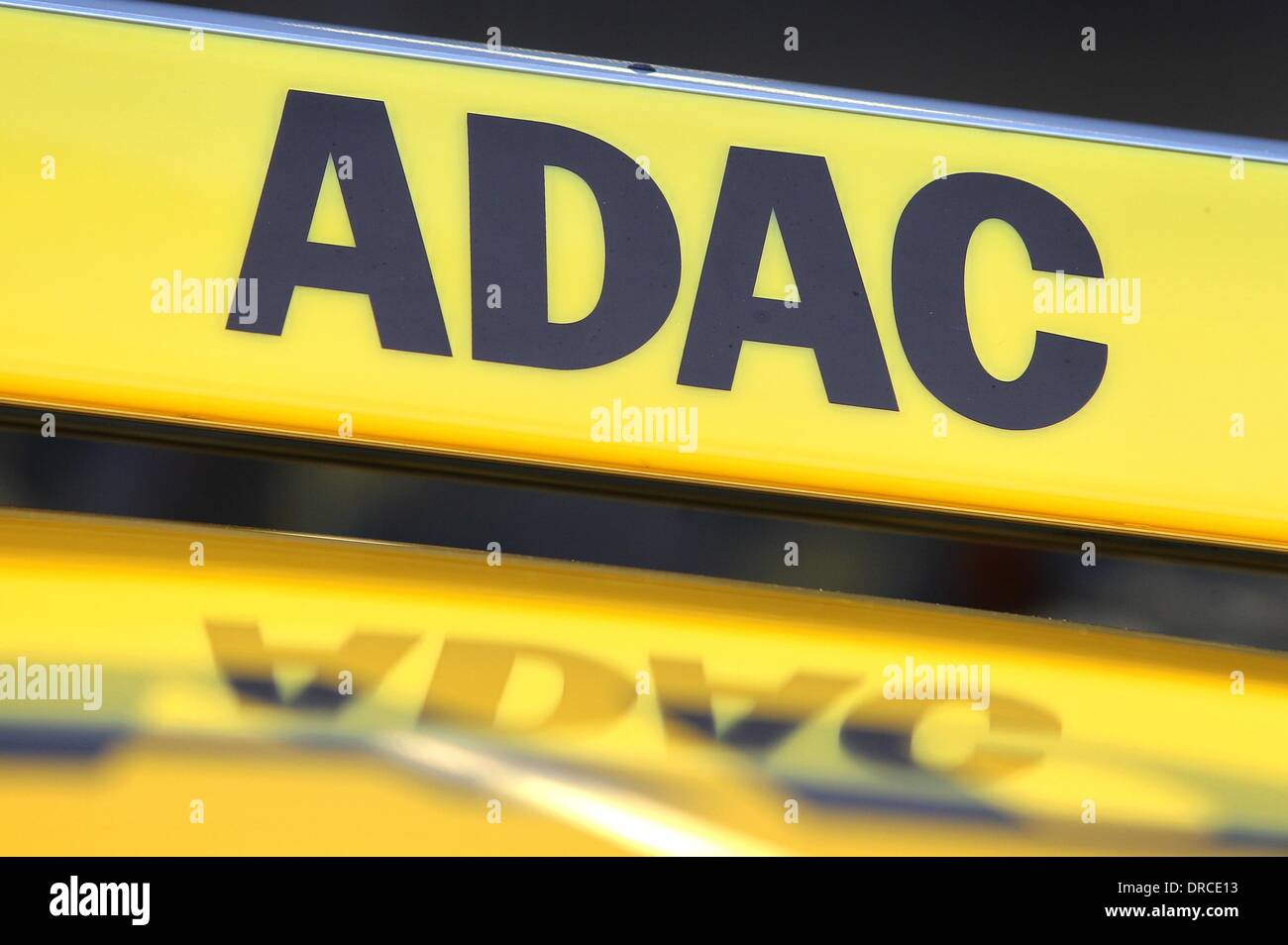 Landsberg am Lech, Germany. 22nd Jan, 2014. Cars of the breakdown ...