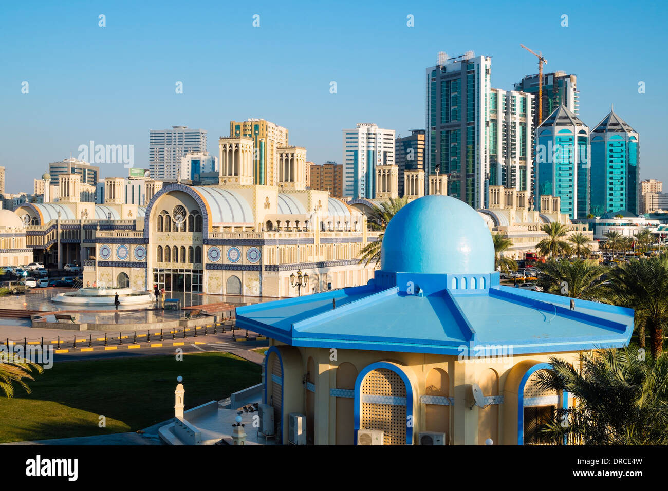 Blue Souq Sharjah High Resolution Stock Photography and Images - Alamy
