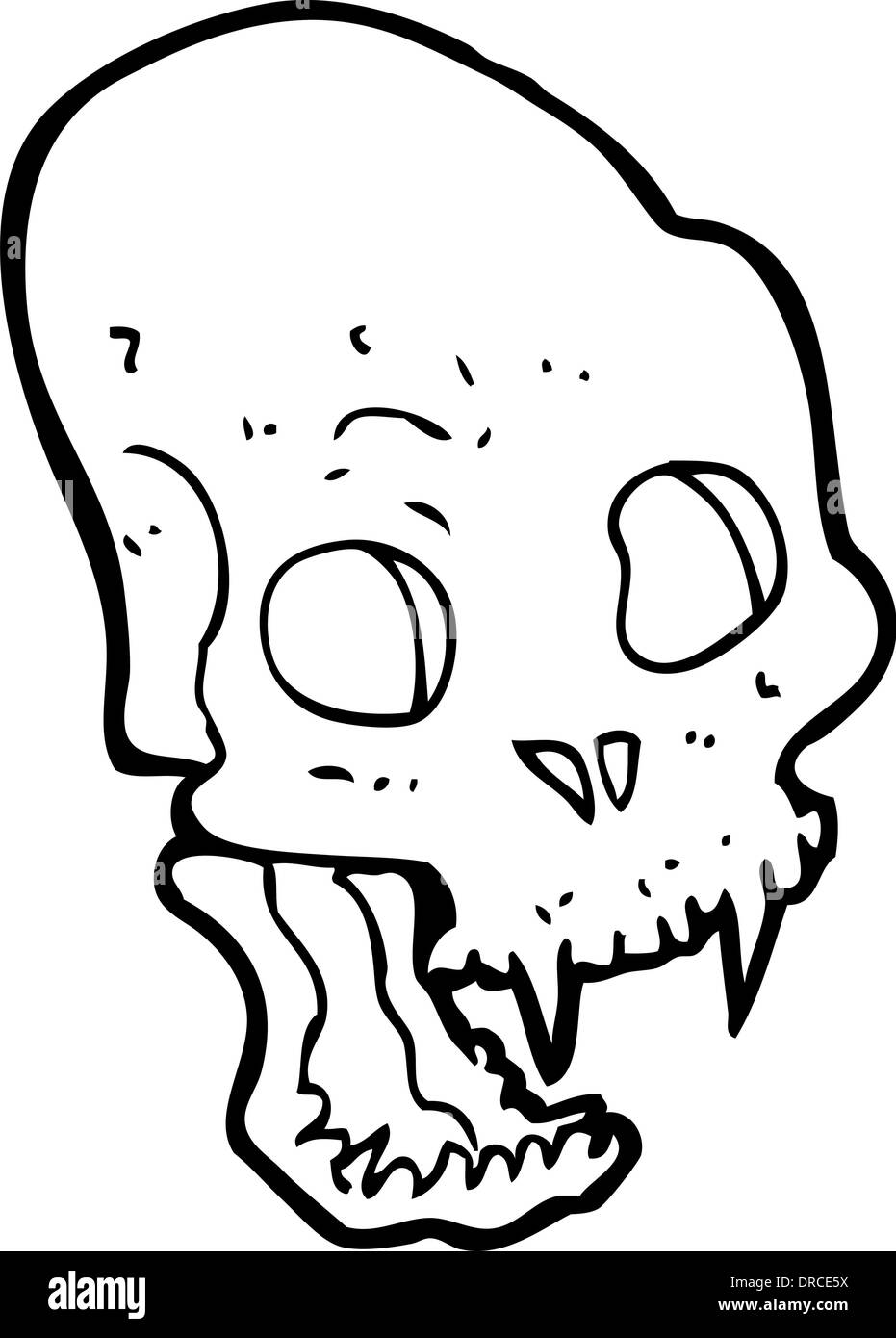 cartoon spooky vampire skull Stock Vector Image & Art - Alamy
