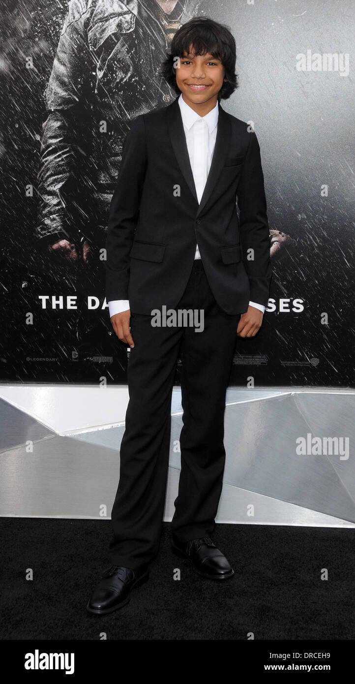 Tyler Dean Flores 'The Dark Knight Rises' New York Premiere at AMC ...