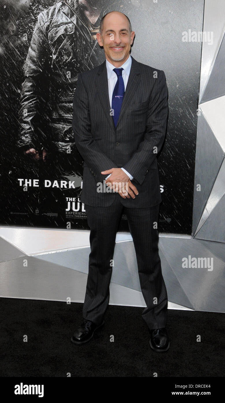 David Goyer 'The Dark Knight Rises' New York Premiere at AMC Lincoln ...